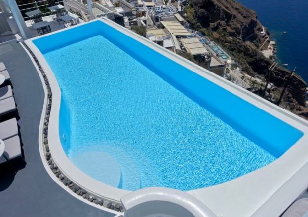 COSMOPOLITAN SUITES in Santorini - Review with Photos & Hotel Map