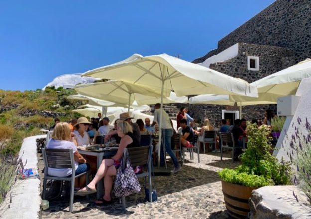Venetsanos Winery in Santorini – Review with Map & Photos