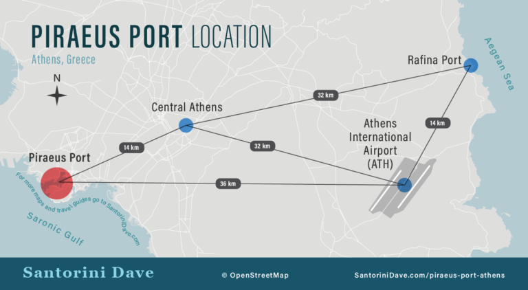 Piraeus Ferry Port - Terminal, Map, Routes, Hotels