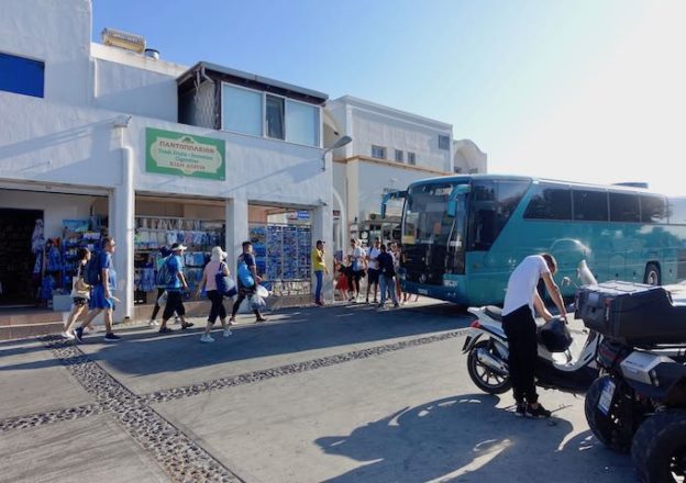 Santorini Buses - Getting Around by Bus - Updated: January 2020