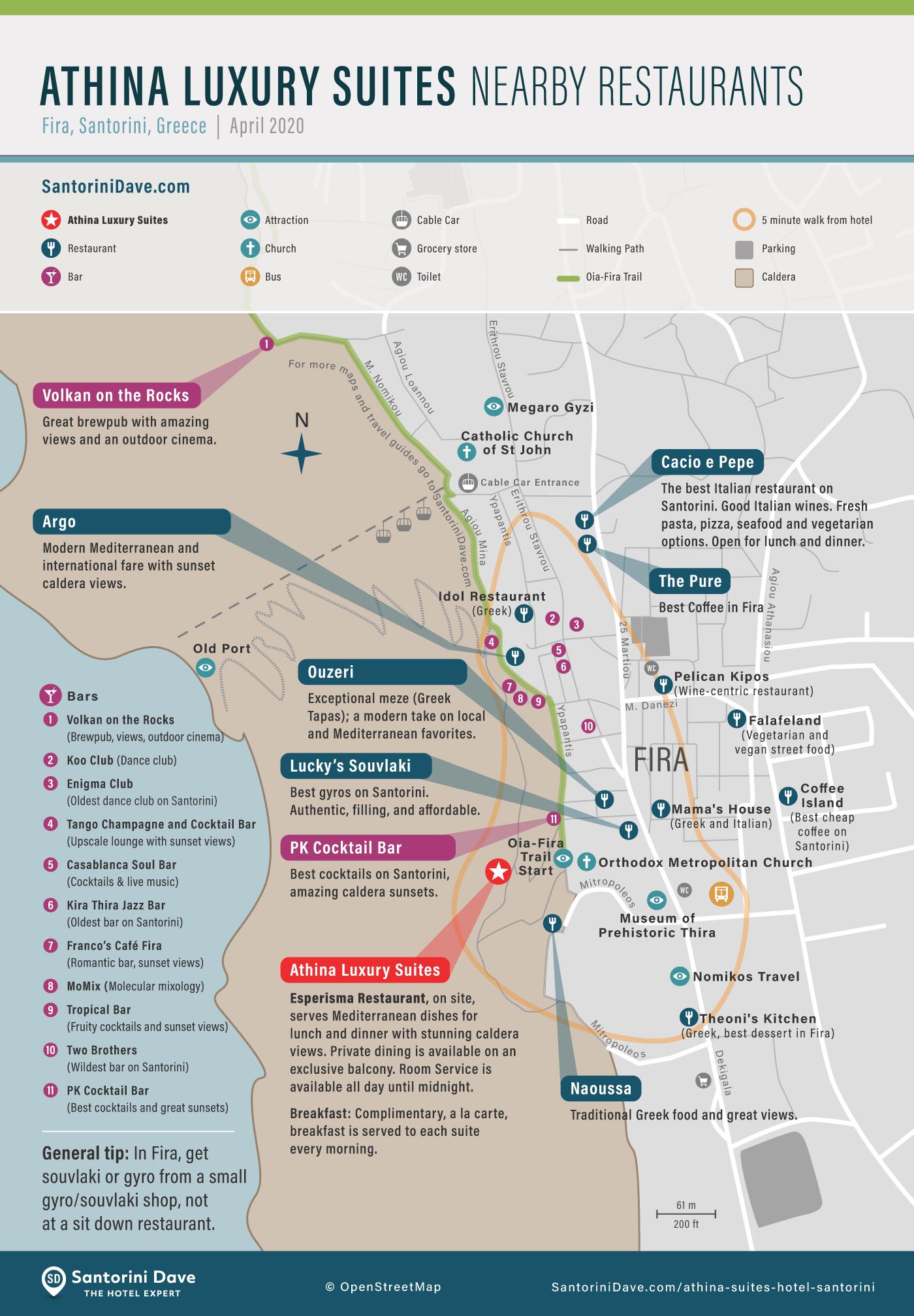 ATHINA LUXURY SUITES in Santorini - Review with Photos & Hotel Map
