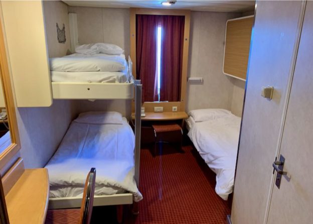 Sleeping Cabins on Greek Overnight Ferries