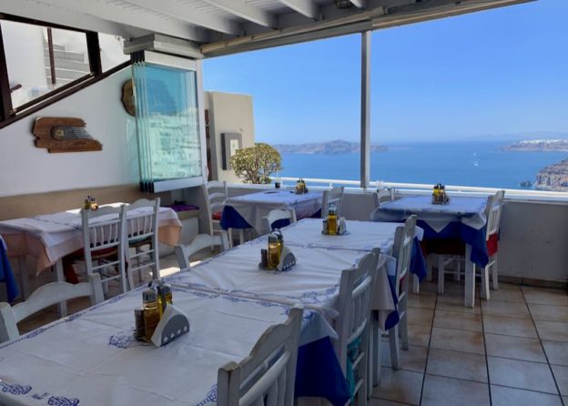Naoussa Restaurant in Fira, Santorini