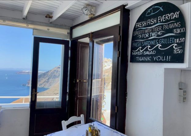 Naoussa Restaurant in Fira, Santorini