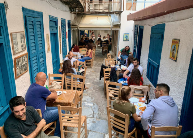 Avli Restaurant in Athens, Greece