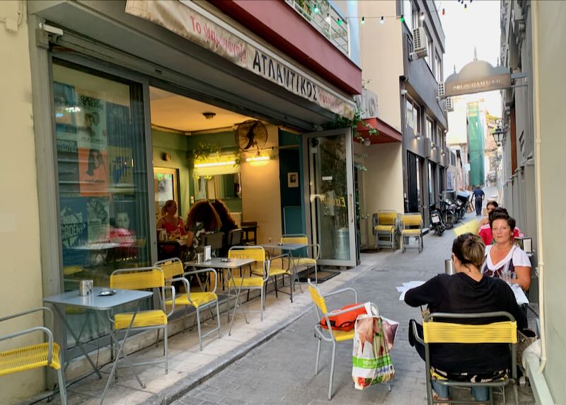 Atlantikos Restaurant In Athens Greece