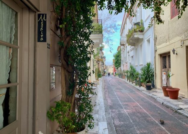 Melina Mercouri Café in Athens, Greece