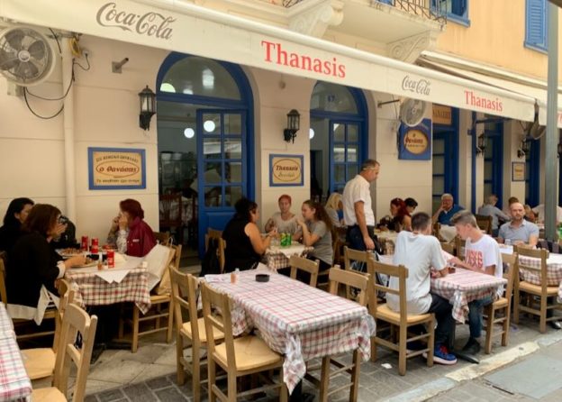 O Thanasis Restaurant in Athens, Greece
