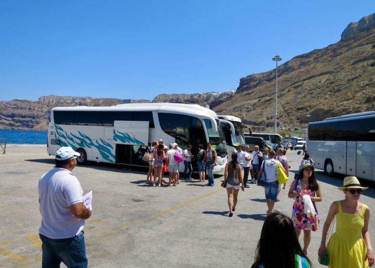 Santorini Public Bus - Routes, Schedules, Tickets, Map