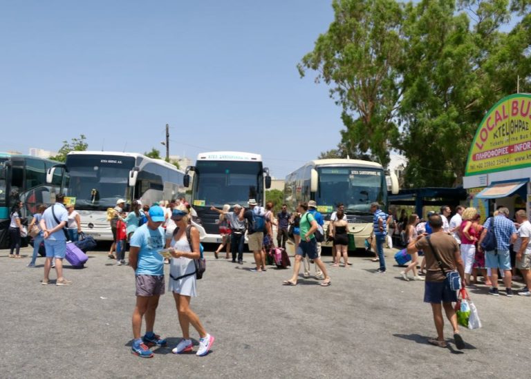 Santorini Public Bus - Routes, Schedules, Tickets, Map