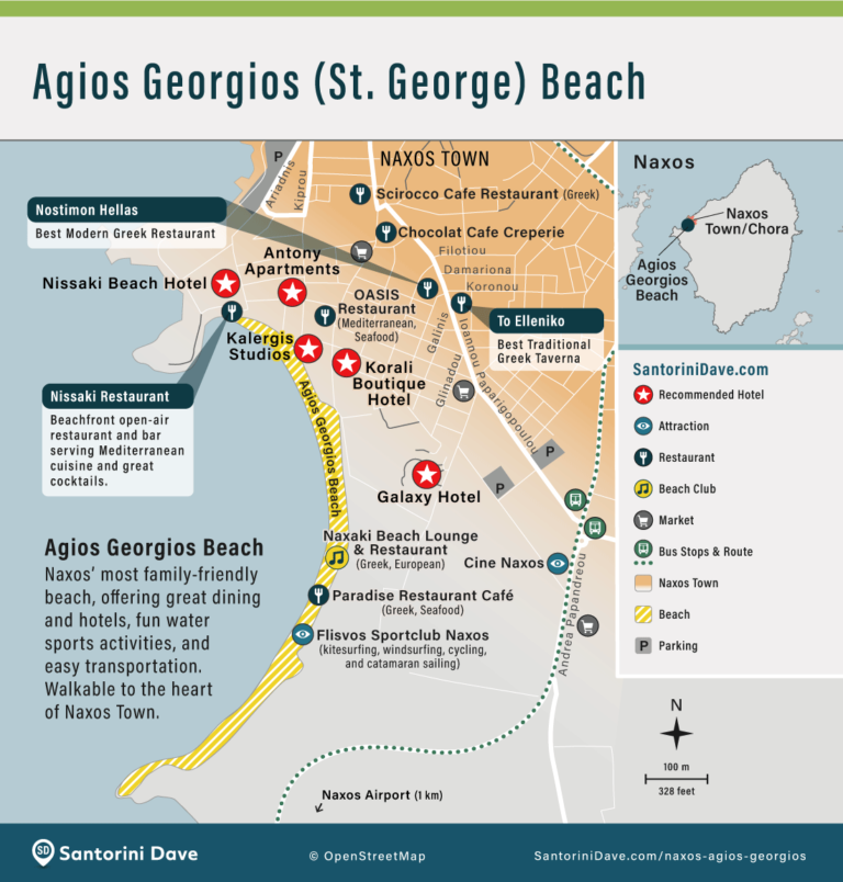 5 Best Hotels at Agios Georgios Beach, Naxos - Where to Stay