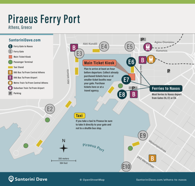 Athens to Naxos Ferry - Tickets, Schedules, Prices