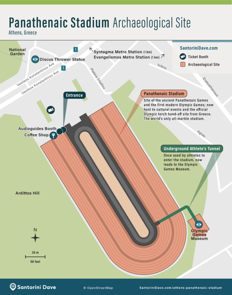 Panathenaic Stadium in Athens: Tickets, Hours, Map, Tours, Photos