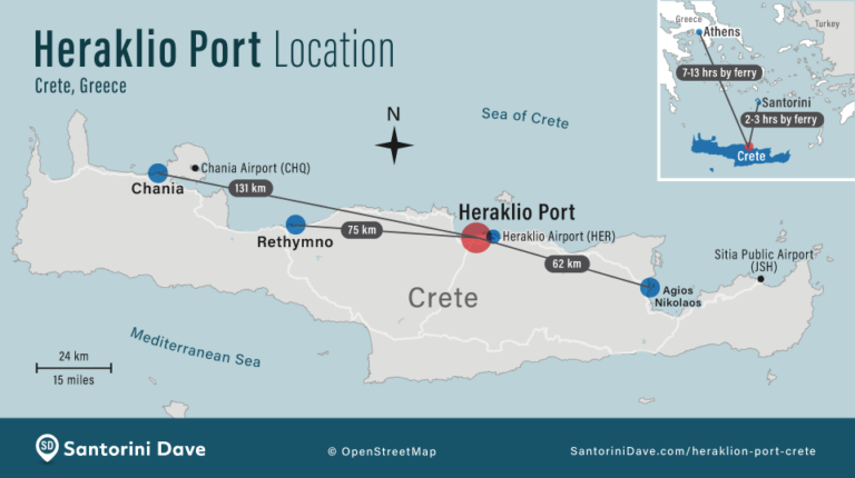Heraklion Ferry Port Guide: Tickets, Schedules & Map (2026)