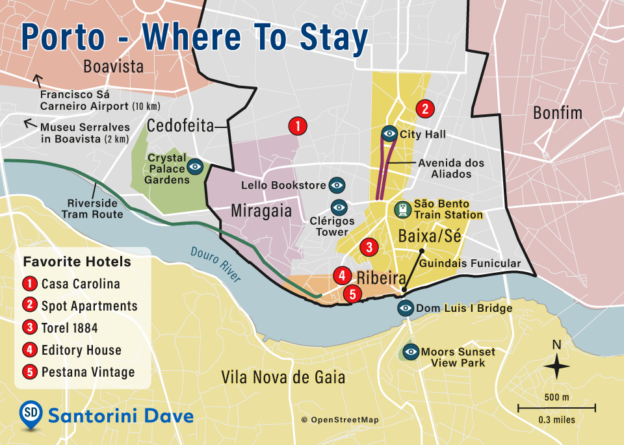 Where to Stay in Porto - My favorite areas & places