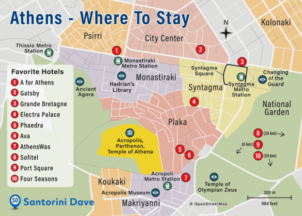 Best Athens Maps for Tourists (2026)